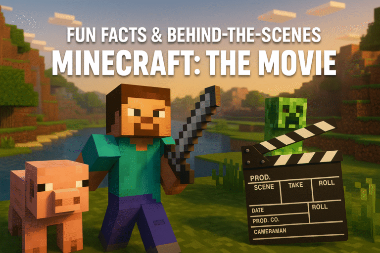 Fun Facts & Behind-the-Scenes of Minecraft: The Movie (2025 ...